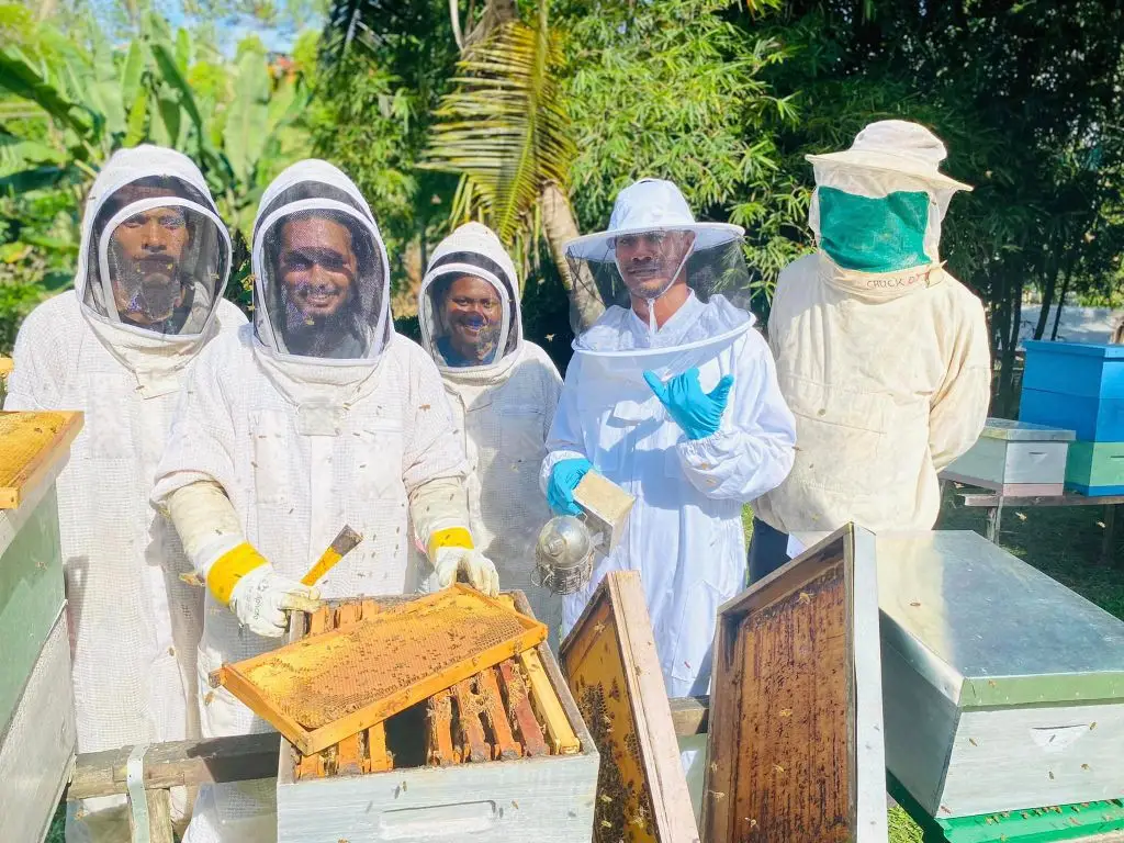 Successful two days of BeeKeeping Level 1 Training at Cegu Valley Farm. – Beekeeping in Fiji