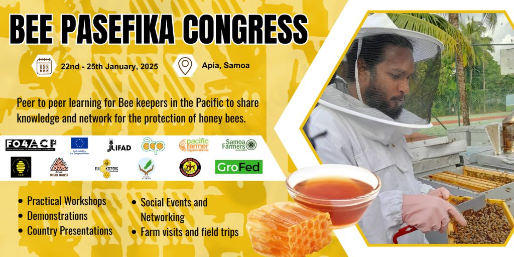 Bee Pasefika Congress 2025 launches – Beekeeping in Fiji